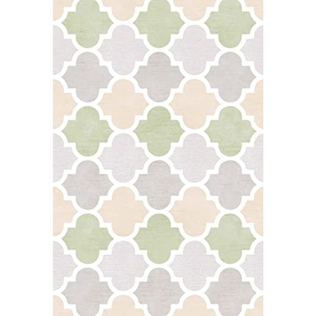 Eroyat Moroccan Area Rug 5'x7',Machine Washable, Non-Slip and Stain Resistant Indoor Carpet,Suitable for Bedroom Living Room Flat Kitchen