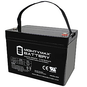 Mighty Max Battery 12V 60AH Group 34 Replacement Battery for Traffic Lights