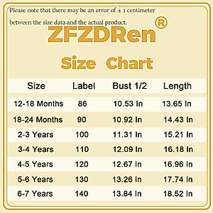 ZFZDRen 12M-7Y Toddler Baby Girls T Shirt Solid Color Blouse Ruffle Top Cotton Casual Tees Plain Shirt (2-3 Years, B047)