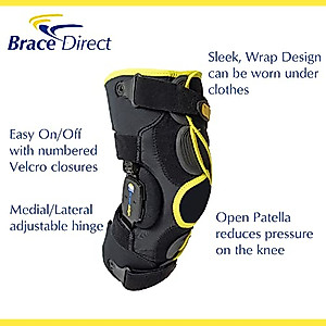 Brace Align KOAlign Plus Size OA Unloader Knee Brace Wrap for Knee Pain and Meniscal Injuries - Medial or Lateral Osteoarthritis, Knee Load Reduction, Arthritis, Cartilage Repair- PDAC L1843/L1851