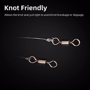 RUNCL PowerMono Fishing Line, Monofilament Fishing Line - Ultimate Strength, Shock Absorber, Suspend in Water, Knot Friendly - Mono Fishing Line (Clear, 6LB(2.7kgs), 300yds)