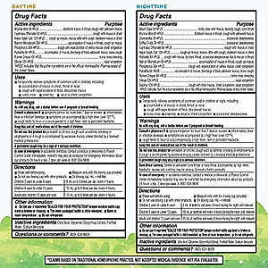 Kids Cold Medicine and Mucus Relief for Ages 2+, Hylands 4 Kids Cold 'n Mucus, Day and Night Value Pack, Syrup Cough Medicine for Kids, Nasal Decongestant and Allergy Relief, 4 Fl Oz (Pack of 2)