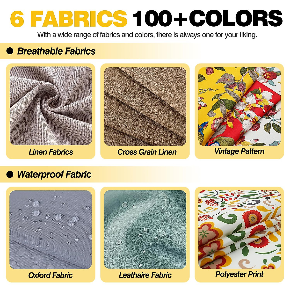 ROIPXM Custom Window Seat Cushion, Bench Cushions for Indoor Furniture with Non-Slip, 75D Thicken Spong Bench Pad Cushion, Waterproof Outdoor Seat Cushions, Garden Furniture Swing Cushion