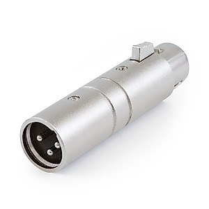 SIRS-E 3 Pin XLR Male to 5 Pin XLR Female DMX Converter Adapter 70030 for ENTTEC Interfaces, Controllers and Cables