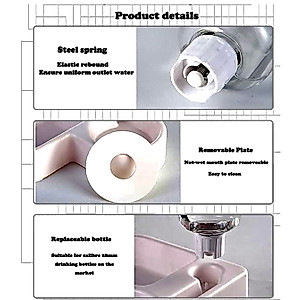 Refilling Water Bowl for Small Pets Food and Water Feeder Cats Dogs Rabbits