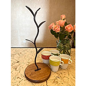 Mug Holder, Mug Tree, Mug Holder Stand,Coffee Mugs & Tea Cup Storage Rack, Cup Organizer, Mug Organizer,Kitchen countertop Organizer