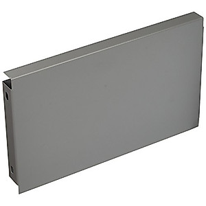 Salsbury Industries Front Base for 12-Inch Metal Locker, Gray