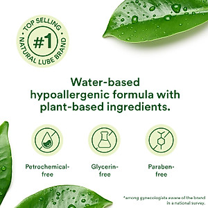 Good Clean Love BioNude Ultra Sensitive Personal Lubricant, Water-Based & Hypoallergenic Lube, Unscented Intimate Wellness Gel for Men & Women, 3 Oz