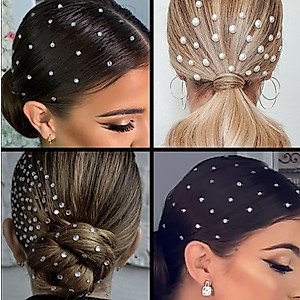 RLMOON Face Gem Eye Body jewels Crystal Fake Nose Stud Self-Adhesive Rhinestone Stickers for Makeup Rainbow Pearl Face Gems Stick on for Party Nail Art Decorations Bling