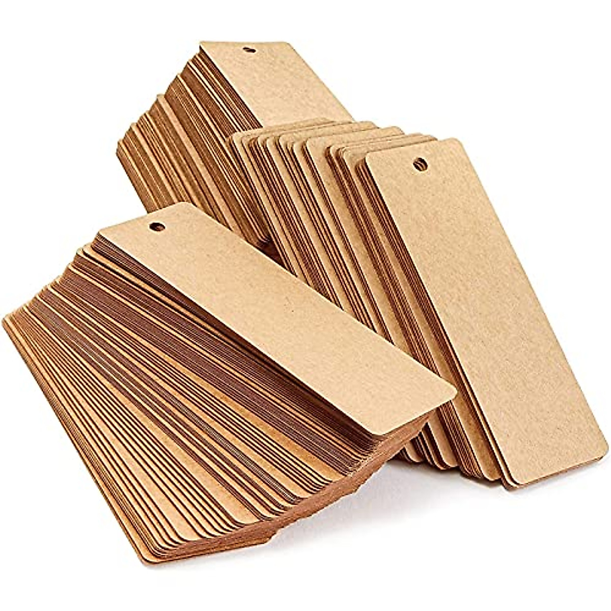 Creative 300 Kraft Bookmarks Bulk Pack for DIY & Crafts