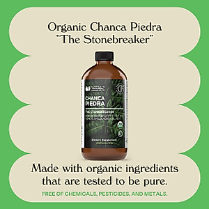Organic Chanca Piedra Concentrate & Extract 16oz - Phyllanthus Niruri - Natural Liquid Stone Breaker & Crusher Tincture
