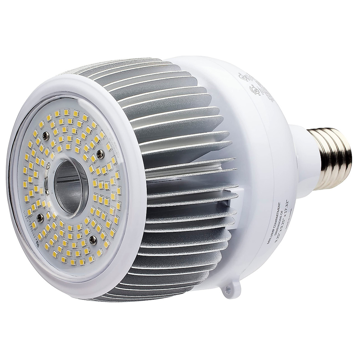 Satco S33113 Hi-Pro LED High Bay Wattage-Selectable HID Replacement Light, White, 60W/80W/100W