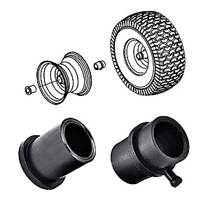HD Switch (4 Pack) Front Wheel Bearing Bushing Replaces Cub Cadet Troy-Bilt MTD 741-0990, 741-0516B, 741-0516A, 941-0516, 741-0990A 741-0990B, 741-0516 LT1042 LT1045 LT1046 LT1050 SLT1550 SLT1554