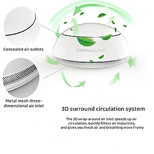 Portable ionizer air purifier for car，smokers car air purifier and freshener，car air purifier with hepa filter