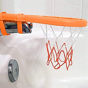 3 Bees & Me Bath Toy Basketball Hoop & Balls Set for Boys and Girls - Kid & Toddler Bath Toys Gift