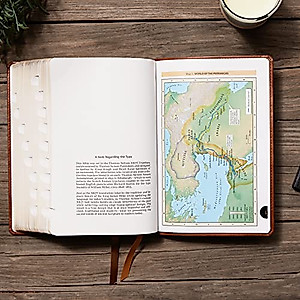 NKJV, Foundation Study Bible, Large Print, Leathersoft, Blue, Red Letter, Thumb Indexed, Comfort Print: Holy Bible, New King James Version