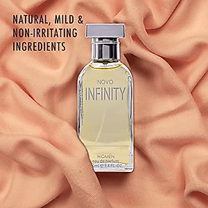 Novo Infinity for Women - 3.4 Fluid Ounce Eau De Parfum Spray for Women - Refreshing Mix of Citrus Floral & Musk Fragrances Smell Fresh All Day Long Lovely Gift for Women for All Occasions