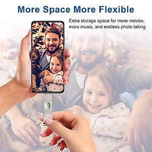 BANGGU Flash Drive 512GB, USB Memory Stick External Storage Thumb Drive Compatible with Phone, Pad, Android, PC and More Devices (Silver)