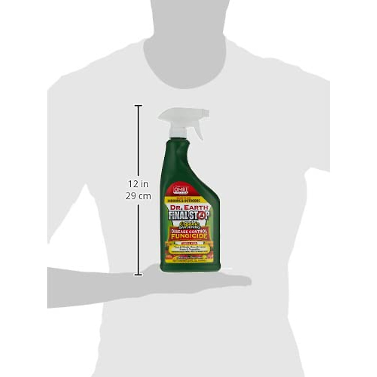 Dr. Earth 8007 Ready to Use Disease Control Fungicide, 24-Ounce