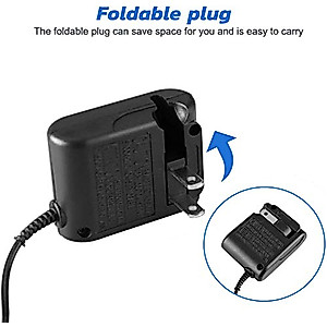 TFSeven 2Pcs Replacement Battery Compatible for Nintendo GBA SP 850mah 3.7V Rechargeable Lithium Ion + AC Adapter 5.2V 450mA Wall Charger Power Supply for GBA Sp Gameboy Anvance Accessories Bundle Kit