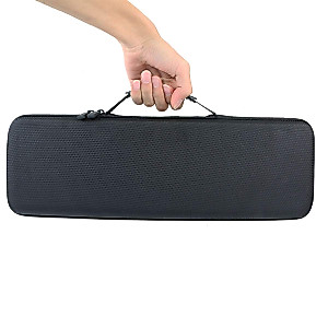 co2CREA Hard Case Replacement for Logitech MX Keys S/MX Keys Advanced Wireless Illuminated Keyboard (Case for MX Keys Keyboard, Black Case)