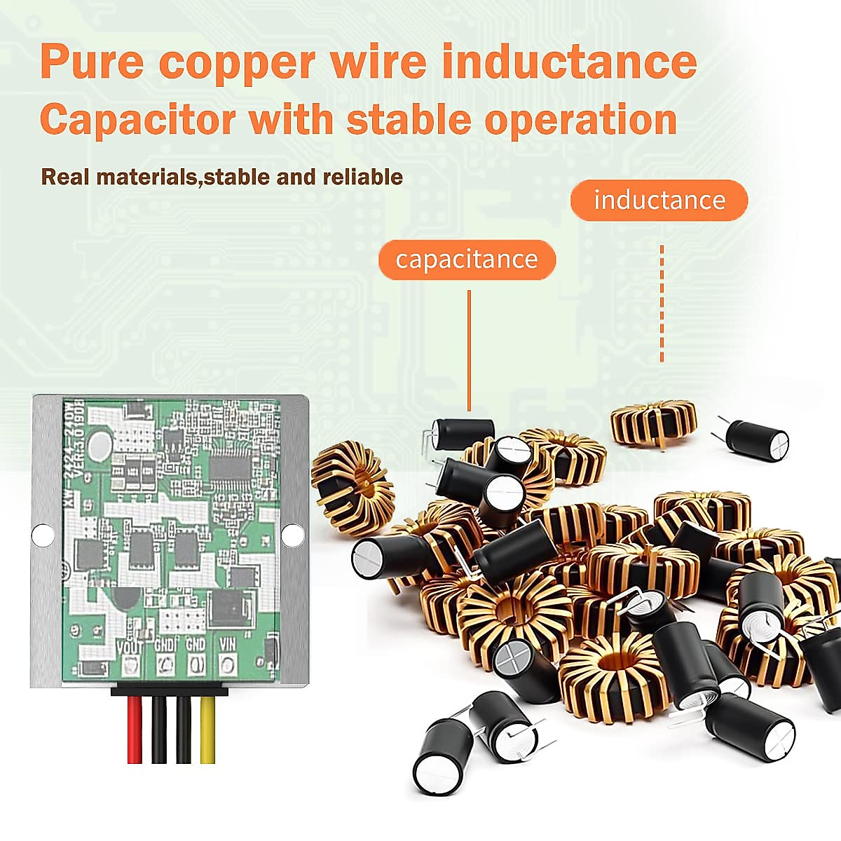 24v to 12v Converter, Step Down Converter 30A 360W for Heavy Duty Truck Car Power Reducer Converter for Auto Car Truck Vehicle Boat Solar System etc.(DC15-40V Inputs)