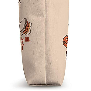 X-Ray Great Ramen of Kanagawa Japanese Food Kaiju Ramen Tote Bag