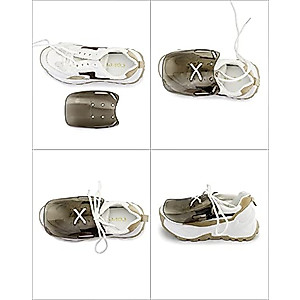 QWORK Metatarsal Guard, Safety Footwear Attachment for Metatarsal Protection, Safety Shoe Cover for Most Work Boots, Universal Size (1 Pair)