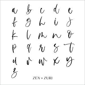 Zen & Zuri Personalized Monogram Initial Disc Gold Filled Necklace, Gift for Her, Mother's Day, Valentine's Day, Anniversary, Bridesmaid Proposal Box