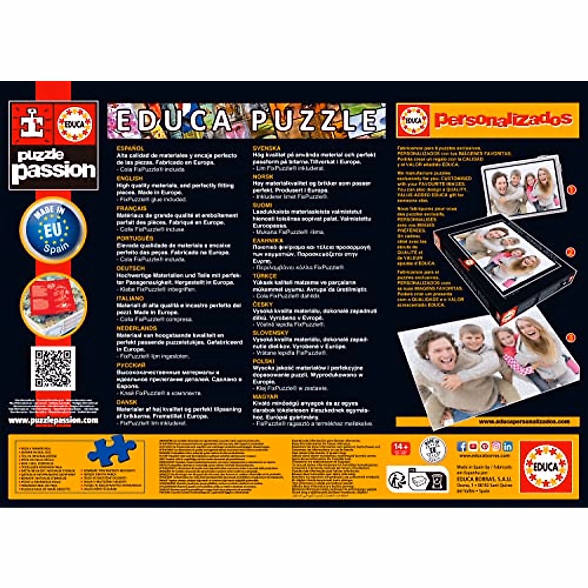 Educa - Torres Del Paine, Patagonia - 1000 Piece Jigsaw Puzzle - Puzzle Glue Included - Completed Image Measures 26.8" x 18.9" - Ages 14+ (19259)