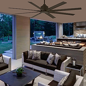 MINKA-AIRE F896-65-ORB Xtreme H2O 65 Inch Outdoor Ceiling Fan with DC Motor in Oil Rubbed Bronze Finish