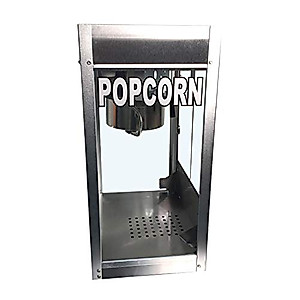 Paragon - Manufactured Fun Professional Series 8 Ounce Popcorn Machine for Professional Concessionaires Requiring Commercial Quality High Output Popcorn Equipment, Stainless Steel