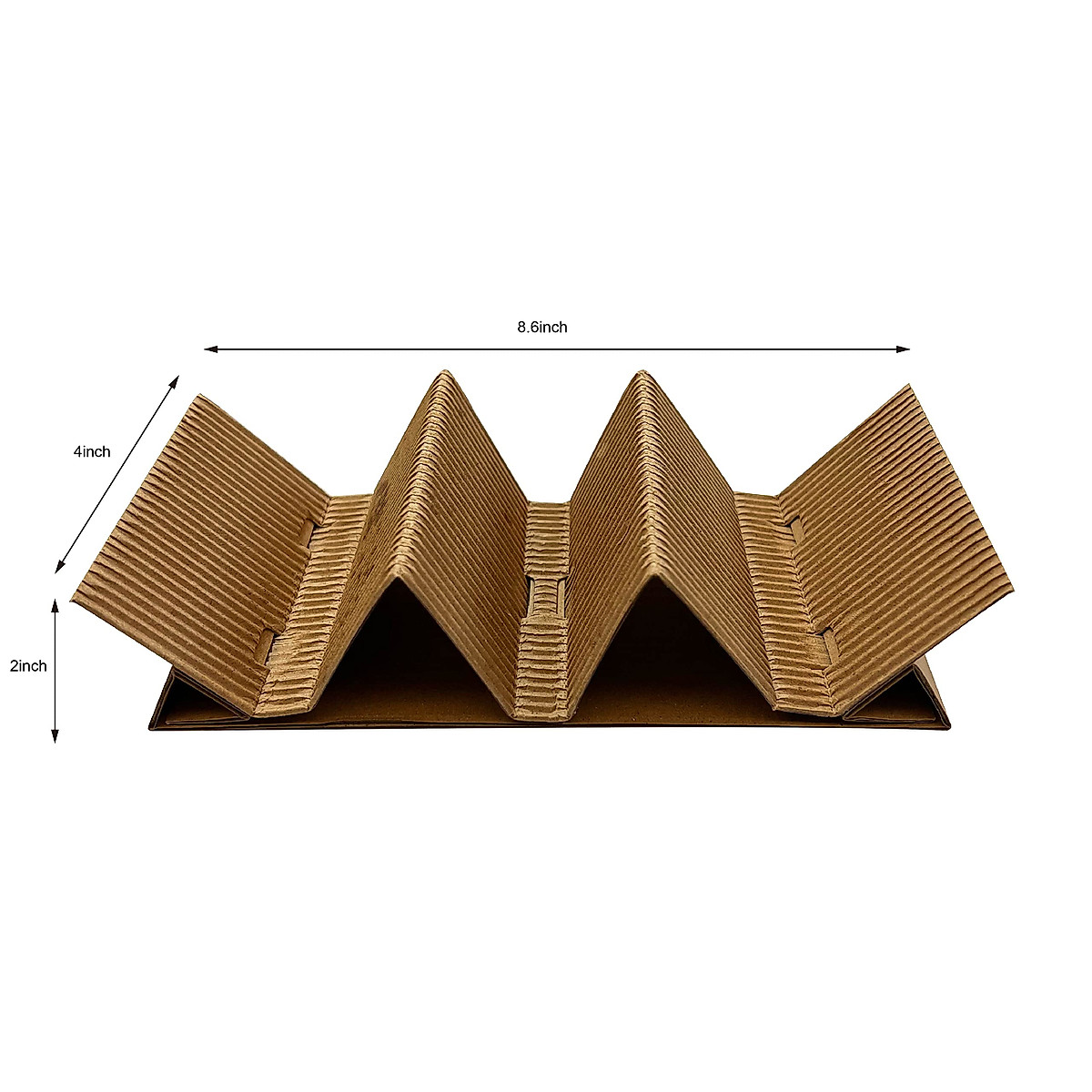 Disposable Taco Holder Stand Up Serving Rack-Holds Up to 3 Tacos, Made of Cardboard Safety&Eco-Friendly for Family or company Party,Restaurant,Outdoor,Wedding,take-out (50, Yellow)