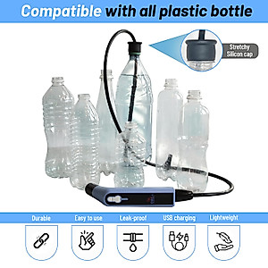 Orca Portable Bidet, Portable Travel Bidet Bottle Handheld Personal Bidet Sprayer, Electric Sprayer Travel Bidet Camping Bathroom Personal Hygiene Cleaning Baby Care Toilet Bidet Sprayer Cleaning