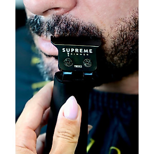 Supreme Trimmer 2-in-1 Pro Clipper & DLC T-Shaper Combo | Professional Beard Trimmer ST5206 & Hair Clipper STC5030 Barber Kit | Black