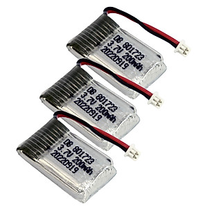 ECHOBBY 3.7V 200mAh 20C LiPo Battery PH1.25 Nor Plug for Mini Size RC Helicopter Quad Copter Drone (3)