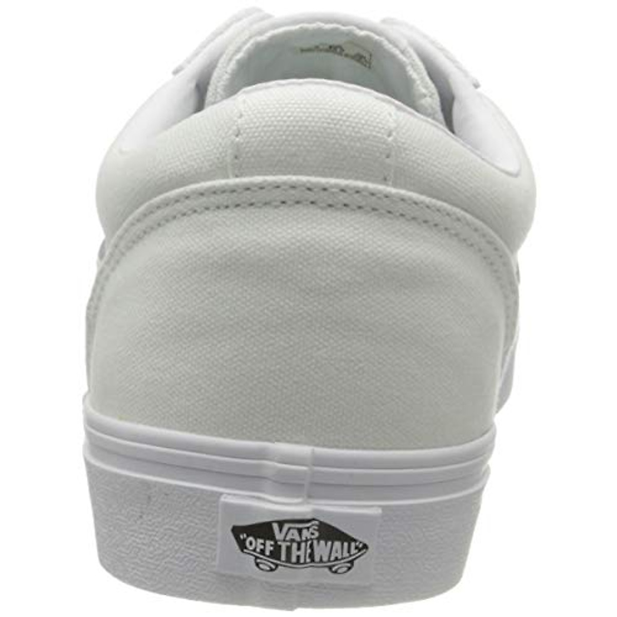 Vans Men's Ward Sneaker, Canvas White White, 10.5