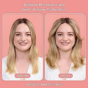 Verb Volume Shampoo & Conditioner Duo - Full Body, Color Safe & Cleanse Hydrating Shampoo + Weightless Lift & Soften Volumizing Conditioner - Vegan & Sulfate Free, 32 fl oz