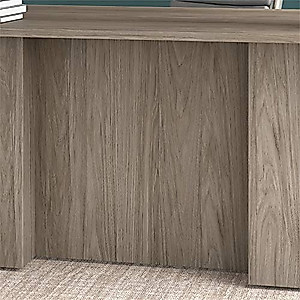 Bush Business Furniture 500 Home Office Desk, 72W, Modern Hickory