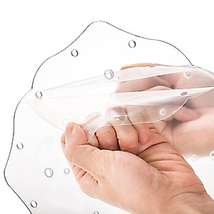 WUWEOT 2 Pack Cake Pop Display Stand, 72 Hole Lollipop Sticks Holder, 4 Tier Acrylic Clear Candy Shelf for Weddings, Baby Showers, Birthday Parties, Anniversaries, Halloween, Christmas, Candy