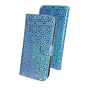 MojieRy Phone Cover Wallet Folio Case for Oppo REALME 7 PRO, Premium PU Leather Slim Fit Cover for REALME 7 PRO, 2 Card Slots, Simple Cover, Blue