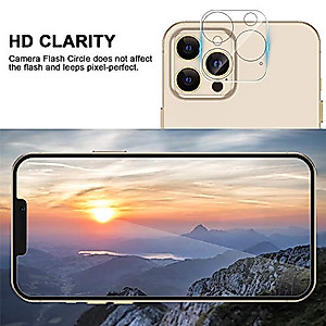 Rhidon 3 Pack for iphone 12 pro max camera lens protector, Case Friendly No-Bubble HD Clear Anti-Scratch Camera Tempered Glass Lens Screen Protector for iPhone 12 Pro Max 6.7