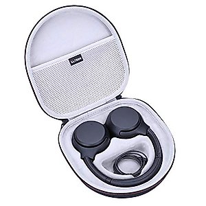 LTGEM EVA Hard Case for Sony WH-XB700 Wireless Extra Bass Bluetooth Headphones - Travel Protective Carrying Storage Bag