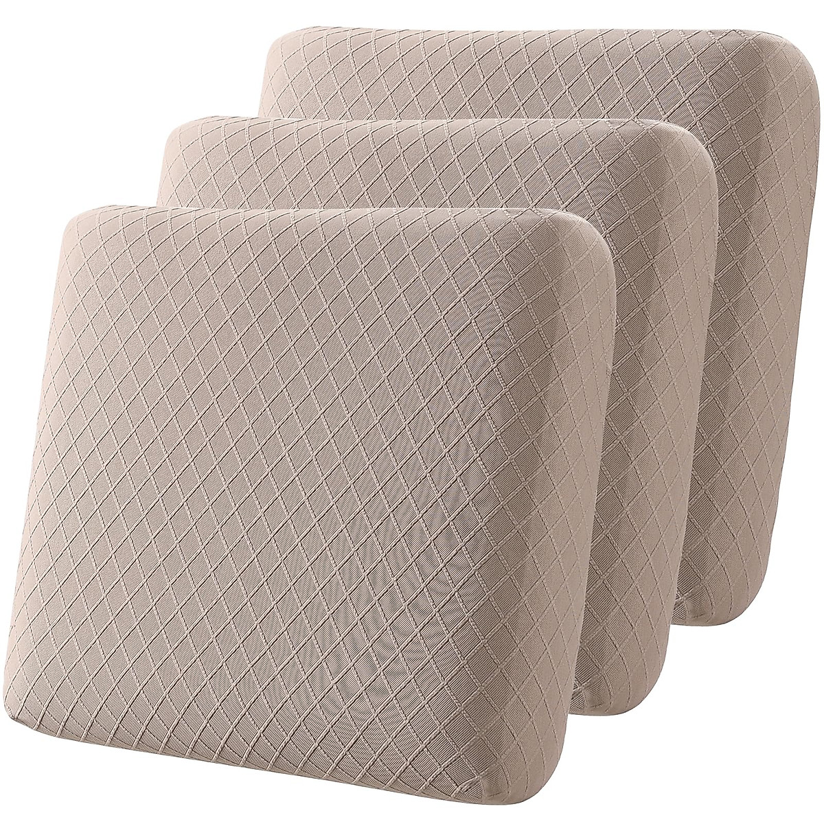 YISUN Waterproof Couch Cushion Covers, Stretch Individual Sofa Seat Cover for Cushion Couch, Replacement Cushion Slipcovers for Chair Loveseat Sofa Cushion Outdoor Patio Furniture Protector