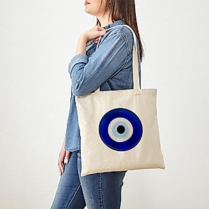 CafePress Nazar Amulet Evil Eye Protection Tote Bag Canvas Tote Shopping Bag
