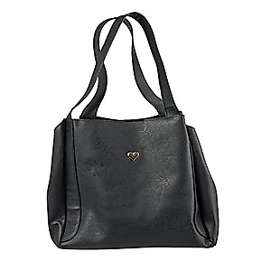 Loulu - Hayden Hobo Handbag - Black