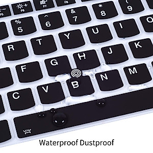 CaseBuy Keyboard Cover for 2022 15.6" Lenovo ThinkPad E15 Gen 4 3 2 T15 L15 T15p Gen 3 2 1 L15 P51s P52 P52s P53 P72 P73/ThinkPad E580 E590 E595 L580 L590/ThinkPad T570 T575 T580 T590, Gradual Mint