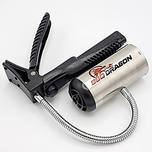 BBQ Dragon Ultimate Grill Accessories Set - XL Charcoal Chimney Starter Bundle with Electric Charcoal Fire Starter Fan - Heavy Duty & Durable BBQ Tools