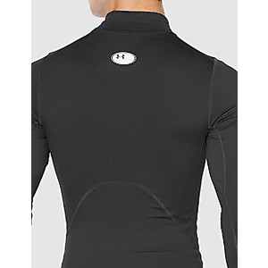Under Armour Men's ColdGear Armour Compression Mock - 1366072-001 - Black/White - 4XL