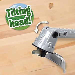 John Deere Sunny Days Entertainment Power Tools Weed Trimmer - Construction Tool with Lights and Sounds | Toy for Kids